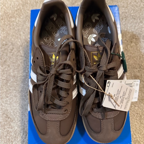 adidas Originals | Shoes | Adidas Sambas Chocolate Brown And White ...